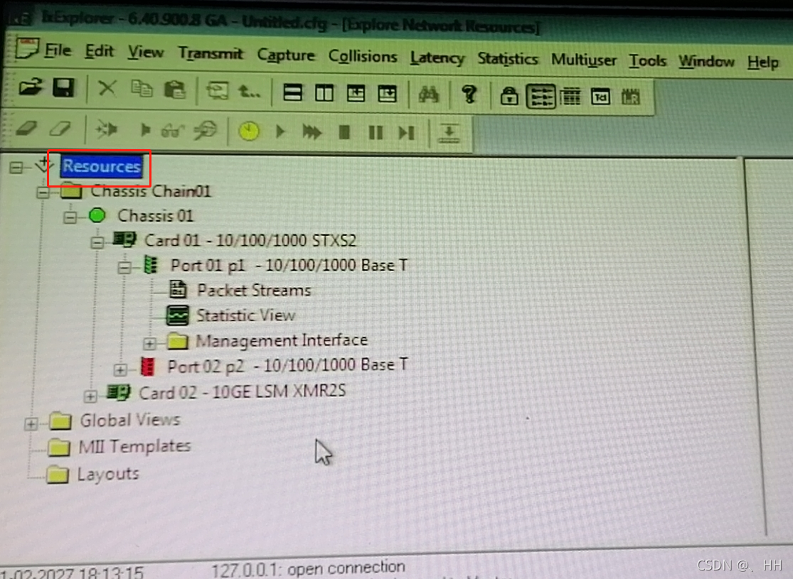 IXIA仪表配置与流量发送步骤详解-CSDN博客
