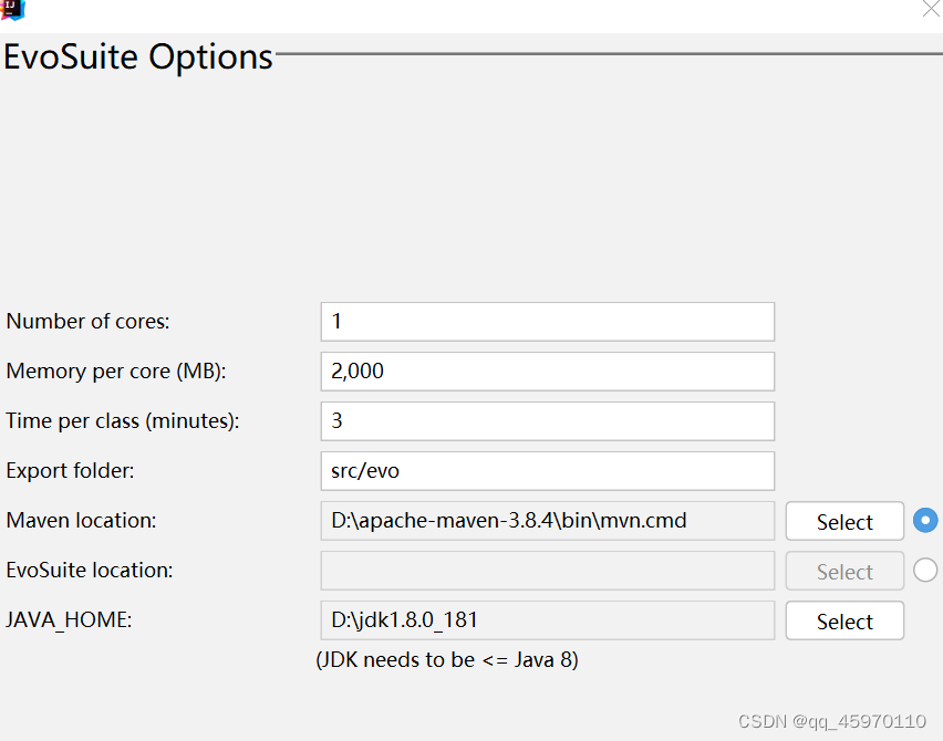 单元测试自动生成工具Evosuite的安装使用-CSDN博客