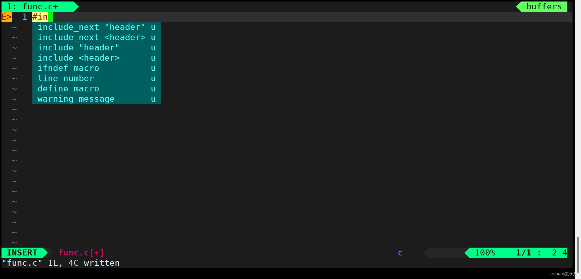 linux编辑器——vim使用方法_linux-CSDN专栏