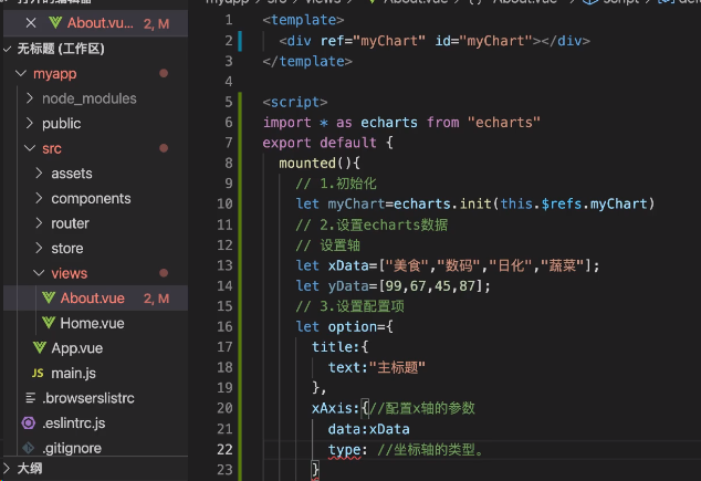 前端学习笔记202312学习笔记第一百肆拾伍天 Echarts 柱状图基本设置3 Csdn博客