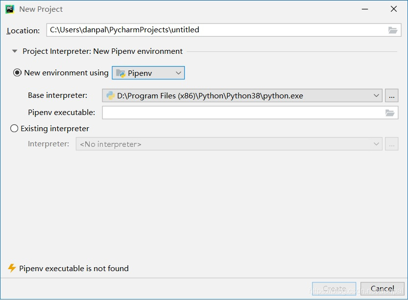 Pycharm：Pipenv executable is not found_pipenv executeable-CSDN博客