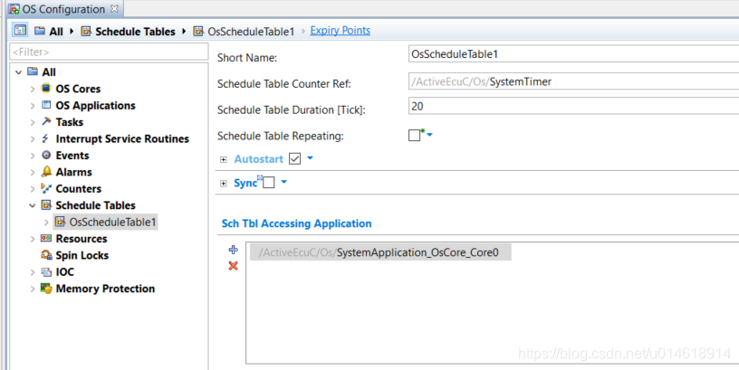 AUTOSAR DaVinci config for OS Schedule Table_davinci os 配置-CSDN博客