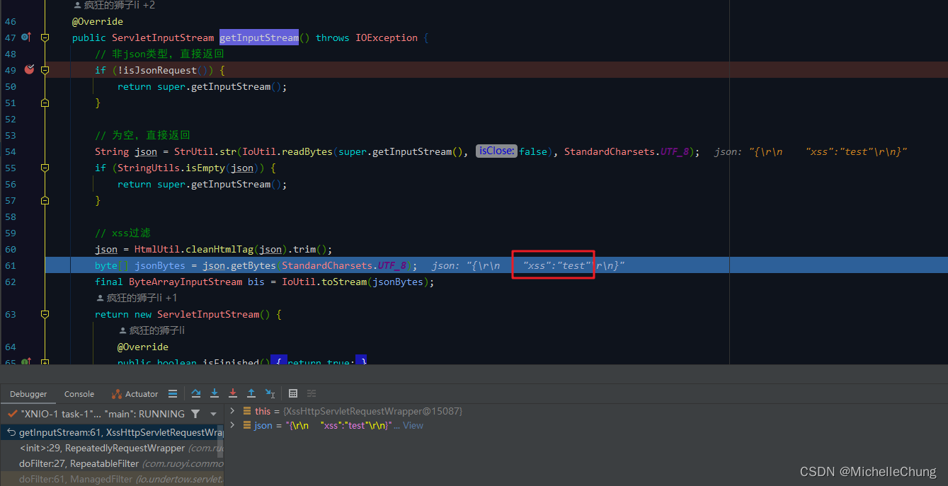 【ruoyi Vue Plus】学习笔记 44 Xss 过滤器以及 Xss 注解简单分析 若依xss过滤器 Csdn博客