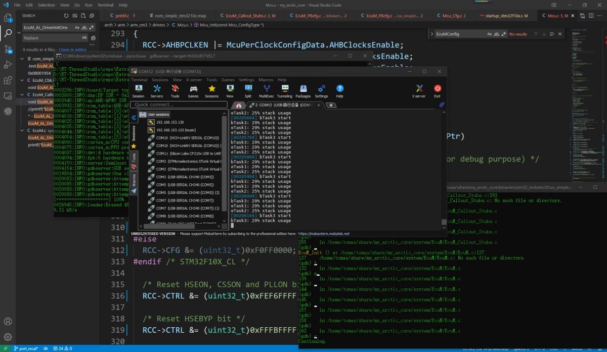 【AUTOSAR】基于RT-Thread内核的AUTOSAR在n32g上的实现_autosar移植rtt-CSDN博客