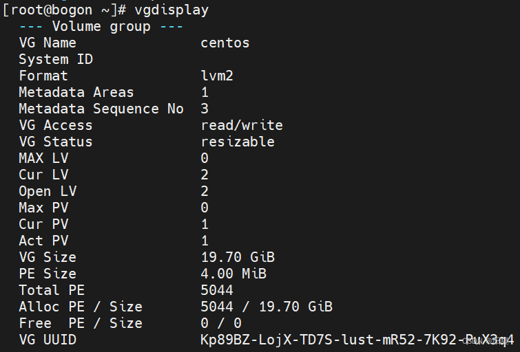 Linux_centos系统使用lvm根分区扩容【图文详解】_centos根分区扩容-CSDN博客