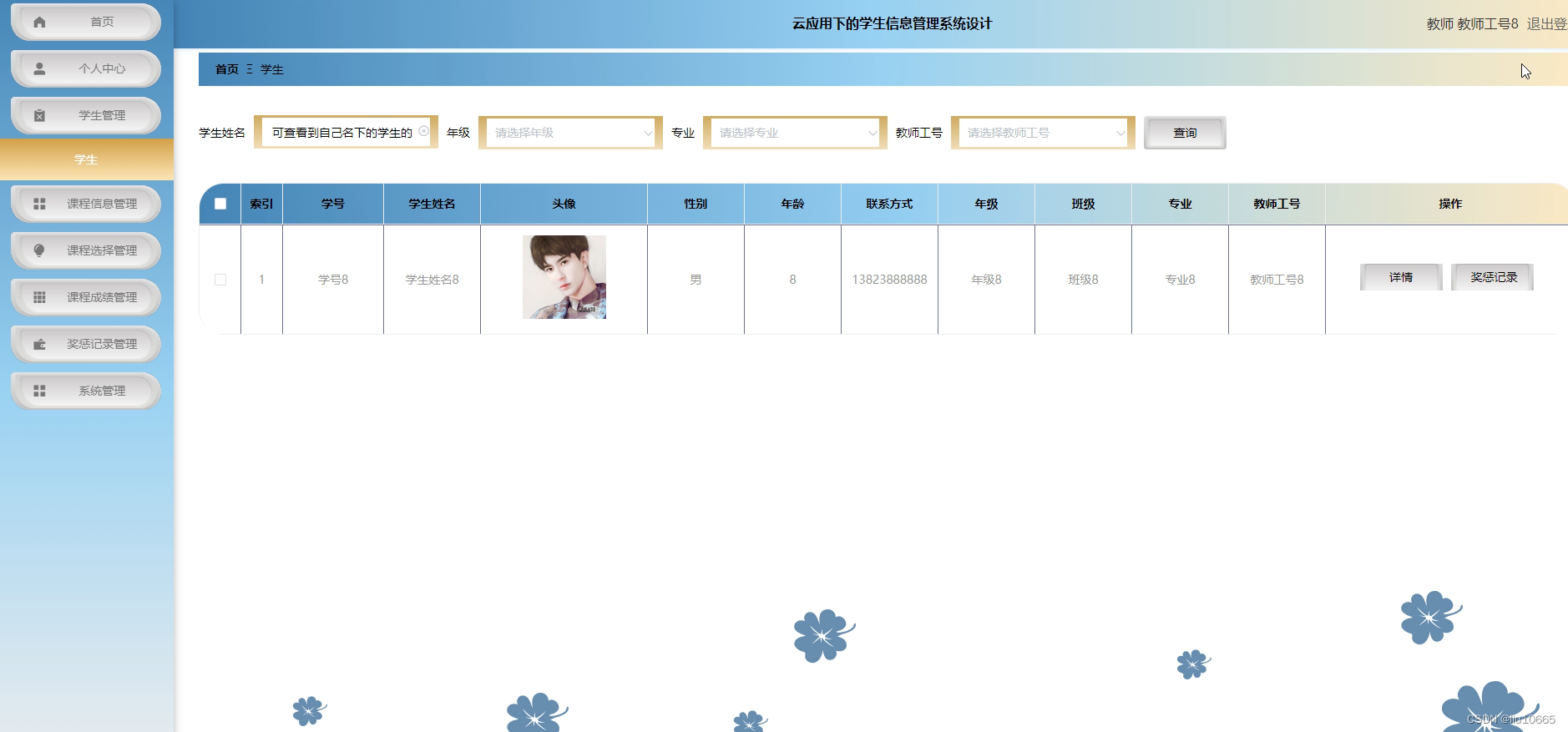 Django云应用下的学生信息管理系统设计程序开题报告django实时信息管理 Csdn博客