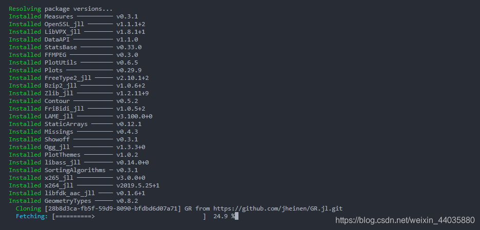 Julia Pro安装package_argumenterror: package plots not found in current -CSDN博客