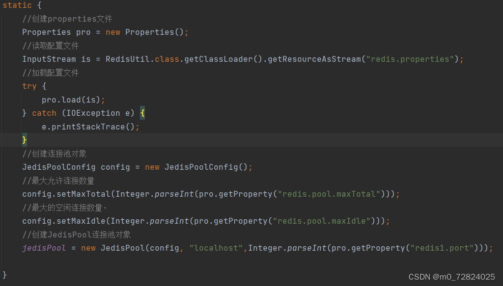 读取Redis配置文件_properties ${master.redis.ip}-CSDN博客