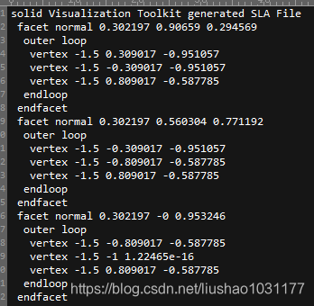 VTK笔记-STL格式-vtkSTLReader与vtkSTLWriter-CSDN博客