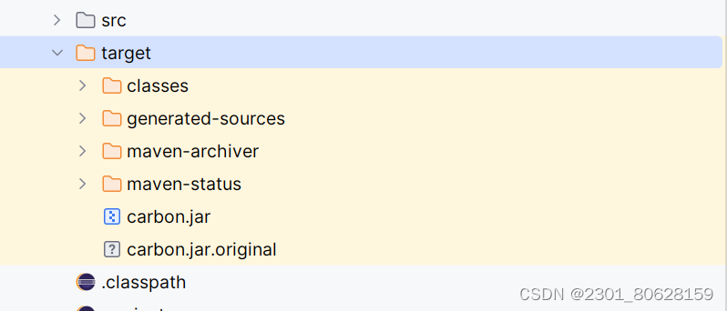 idea中maven 打包部署在target文件下未显示maven-archiver 与 maven-status 文件_idea maven项目打包jar 不生成maven-archiver ...