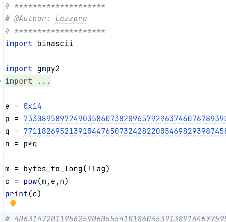CTF.show——RSA_ctfshow easyrsa7-CSDN博客