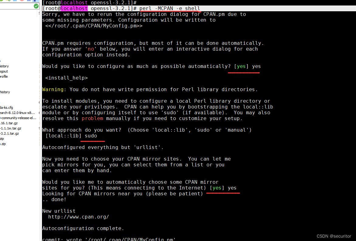 openssl3.x升级在编译./config --prefix=/usr/local/openssl-3.2.1提示Can‘t locate IPC/Cmd.pm in @INC解决办法 ...