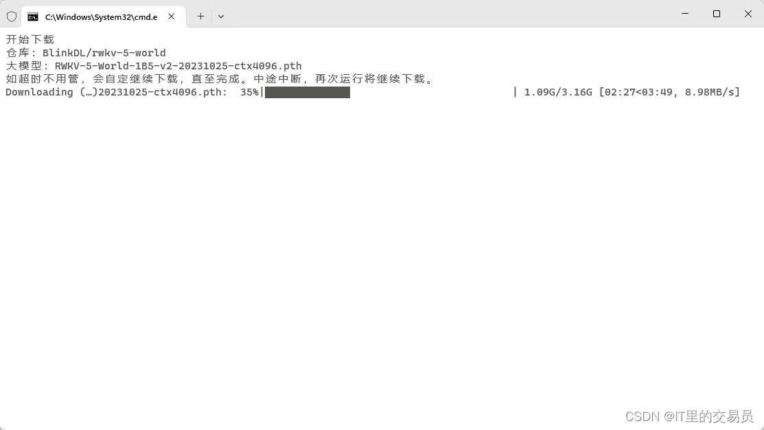【AI之路】使用RWKV-Runner启动大模型，彻底实现大模型自由_rwkv runner-CSDN博客