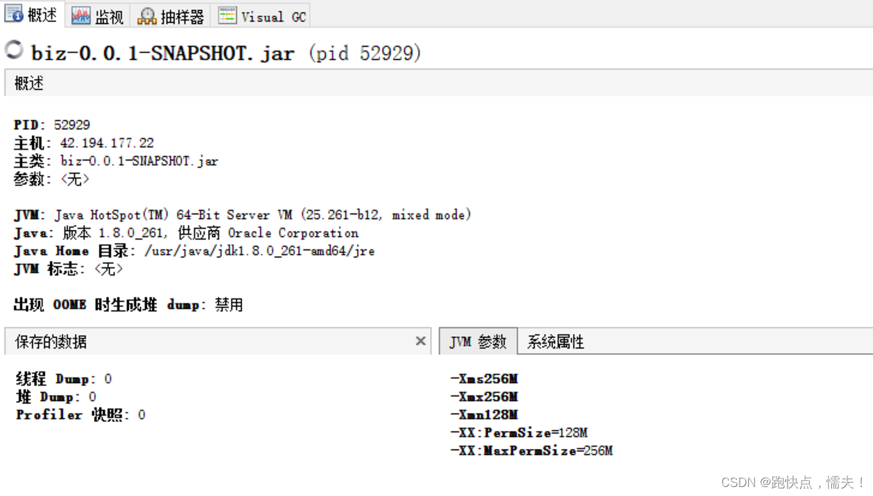 visualvm工具 Visual GC分析例子 （二）_visualgc-CSDN博客