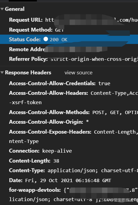 微信开发者工具 this request has no response data available-CSDN博客