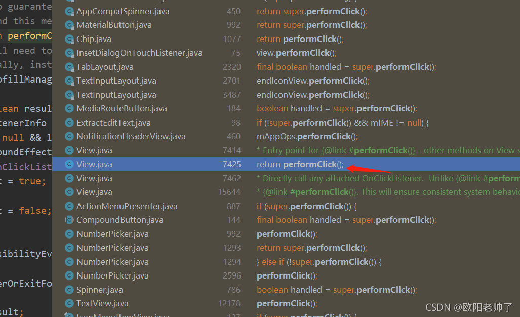 Android事件分发机制(2)-setOnCLickLinstener 执行流程_android view setonclick会传递吗?-CSDN博客