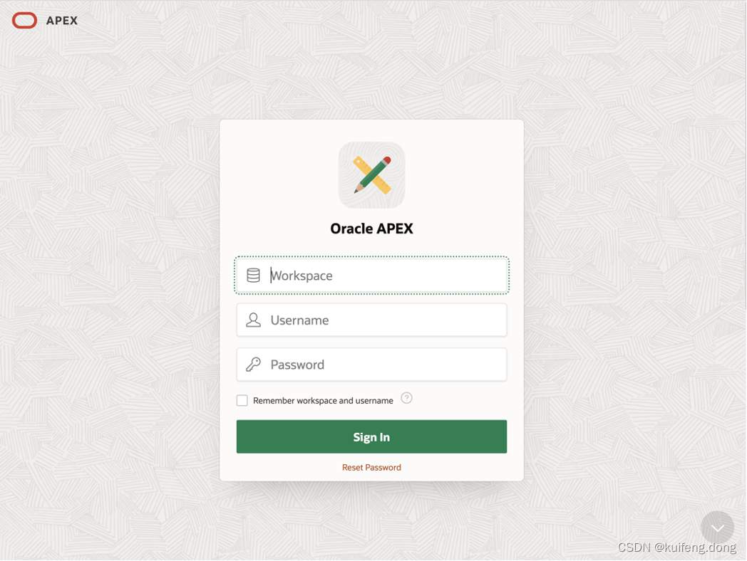 Oracle Apex 21.2 安装过程_oracle apex 安装-CSDN博客