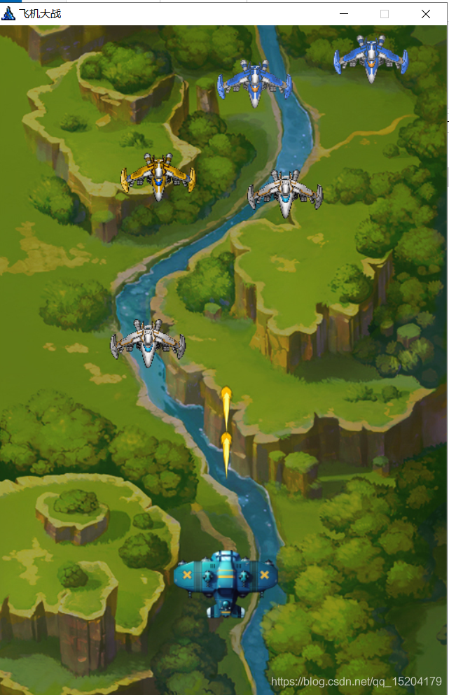 Python基础-Pygame游戏框架之飞机大战_elif event.type== pygame.keydown: return-CSDN博客