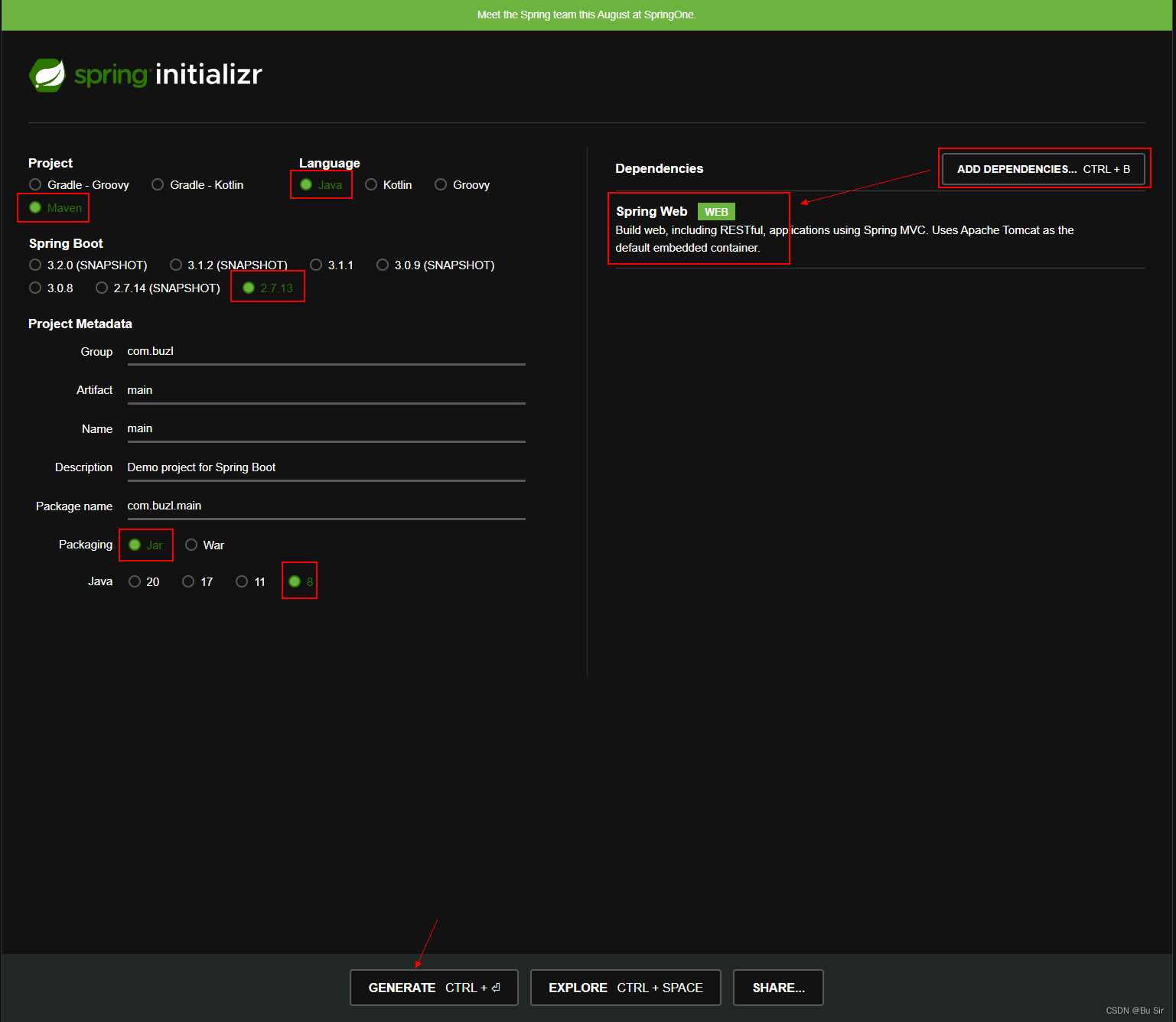 SpringBoot 集成 Mybatis_springboot2.7.17适配mybatisde版本-CSDN博客
