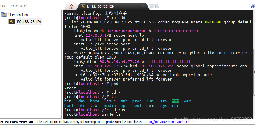 三阶段--day14--VMware虚拟机安装后windows和Linux的链接/项目发布部署与修改/Mobaxterm使用Linux命令_vmware 虚拟机发布-CSDN博客