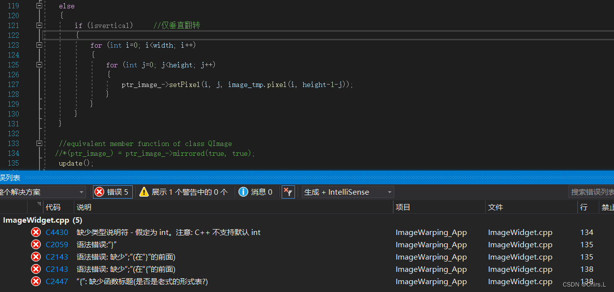 visual studio中文注释造成的错误及解决_visual studio有中文注释就报错-CSDN博客