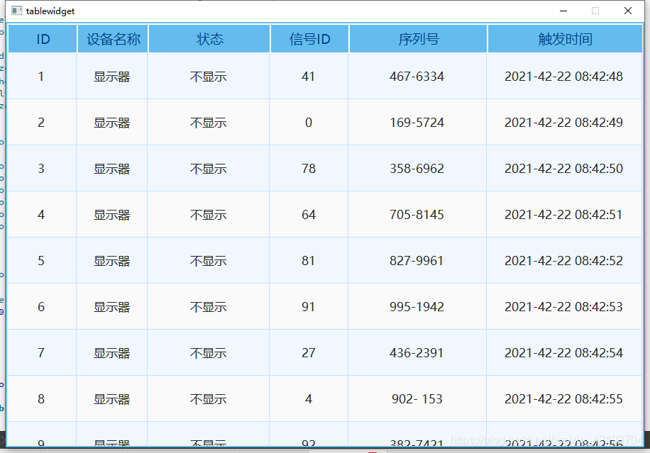 Qt 自定义tablewidget样式_qtablewidget样式-CSDN博客