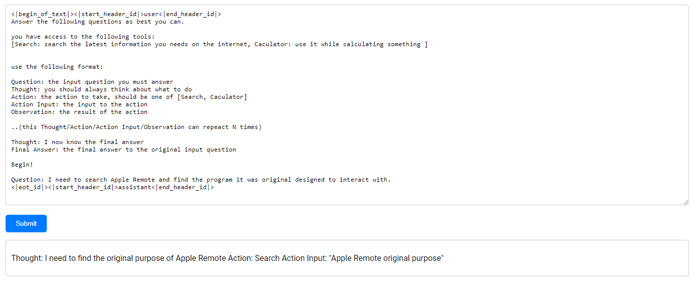 [Llama3] ReAct Prompt 测试实验-CSDN博客