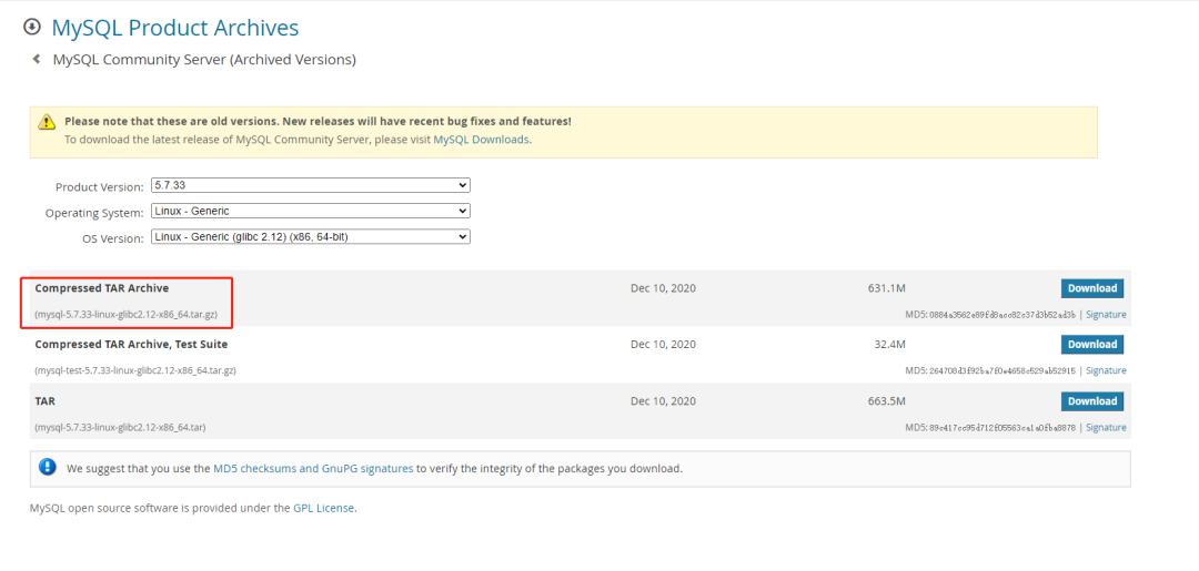 运维：Centos7安装解压版mysql5.7_centos7 安装mysql压缩包-CSDN博客