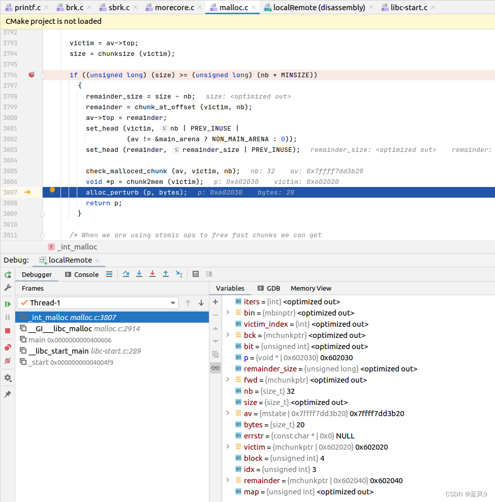 16 malloc 虚拟内存分配的调试(1)_调试malloc-CSDN博客