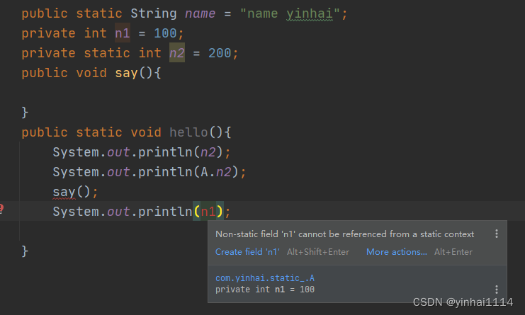 【Java学习笔记】35 - 类变量_java类变量-CSDN博客