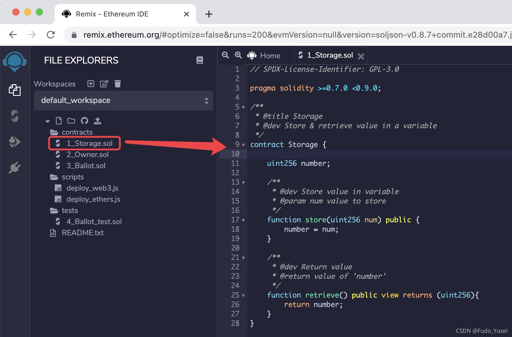 Remix 中合约编译后的 ABI 以及 Bytecode_remix abi-CSDN博客