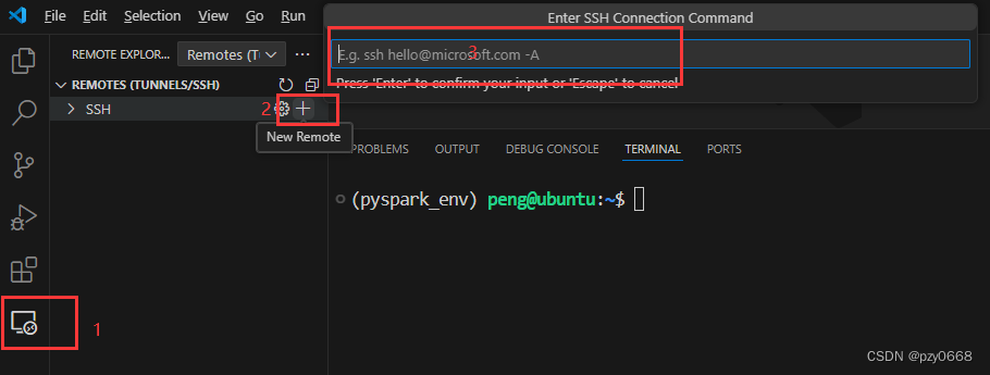 vscode 通过SSH连接Ubuntu_vscode ssh连接ubuntu-CSDN博客