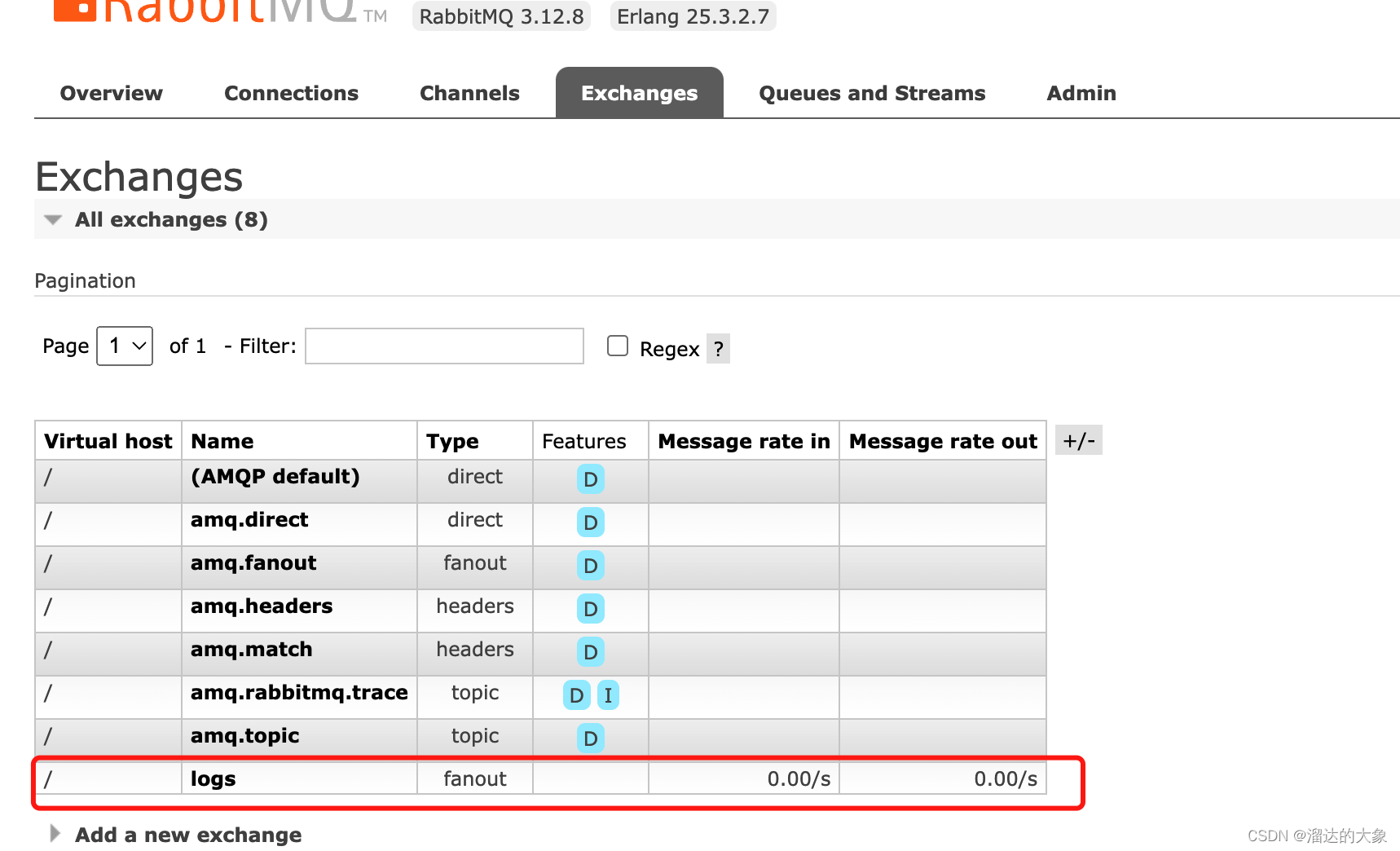 rabbitMQ的扇出模式（fanout发布订阅）的生产者与消费者使用案例_java rabbitmq fanout消费-CSDN博客