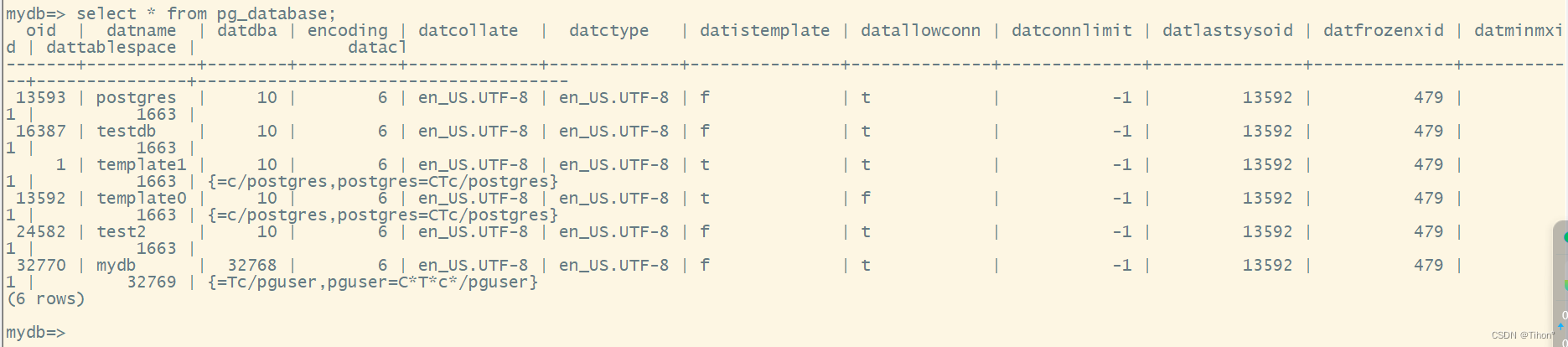 Postgresql学习之系统表postgresql 系统表 Csdn博客
