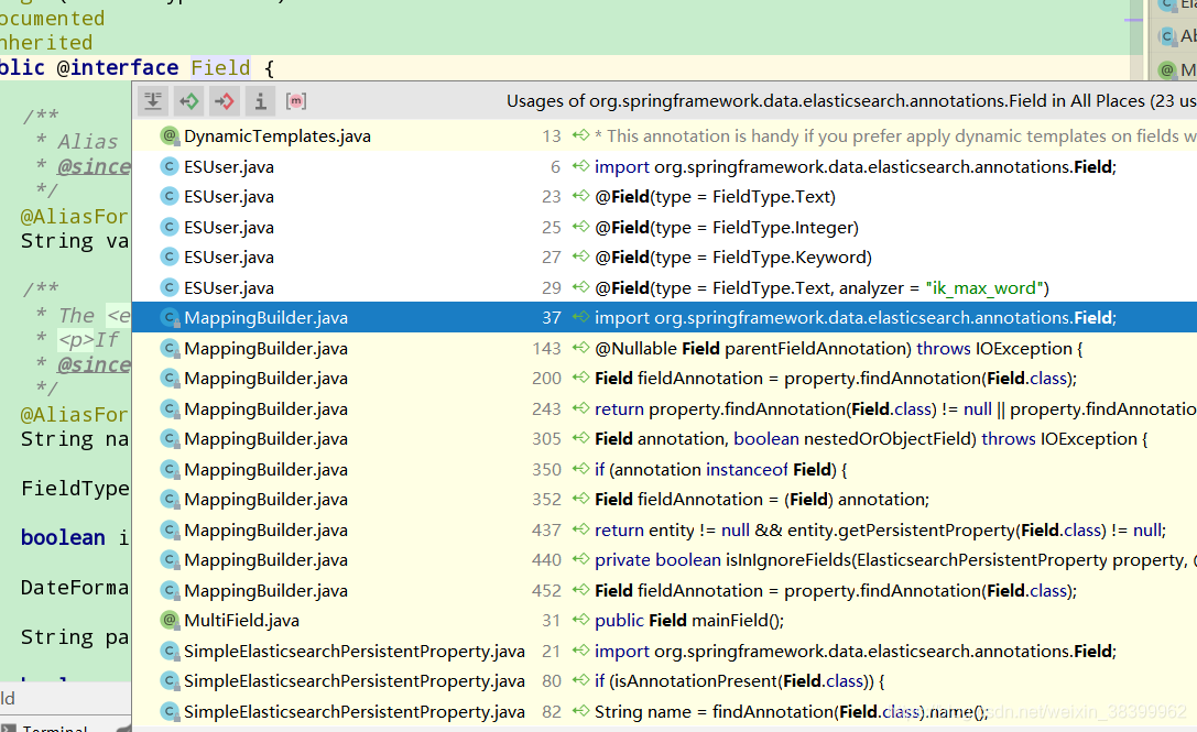 ElasticSearch(四)spring-data-elasticsearch @Field注解无效,最完美解决方案_org.springframework.data ...