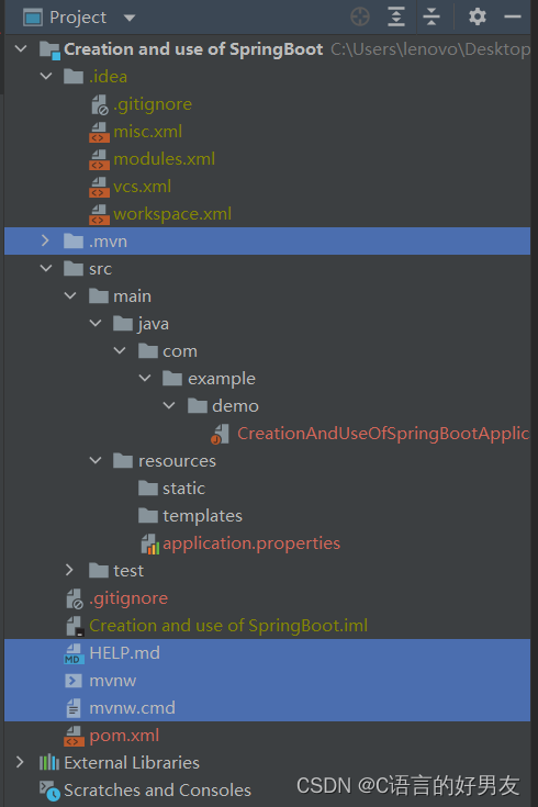 SpringBoot创建和使用-CSDN博客