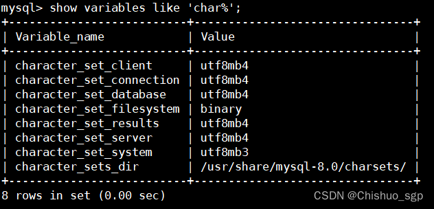 MySQL容器无法输入或显示中文异常解决_mysql输入中文不显示-CSDN博客