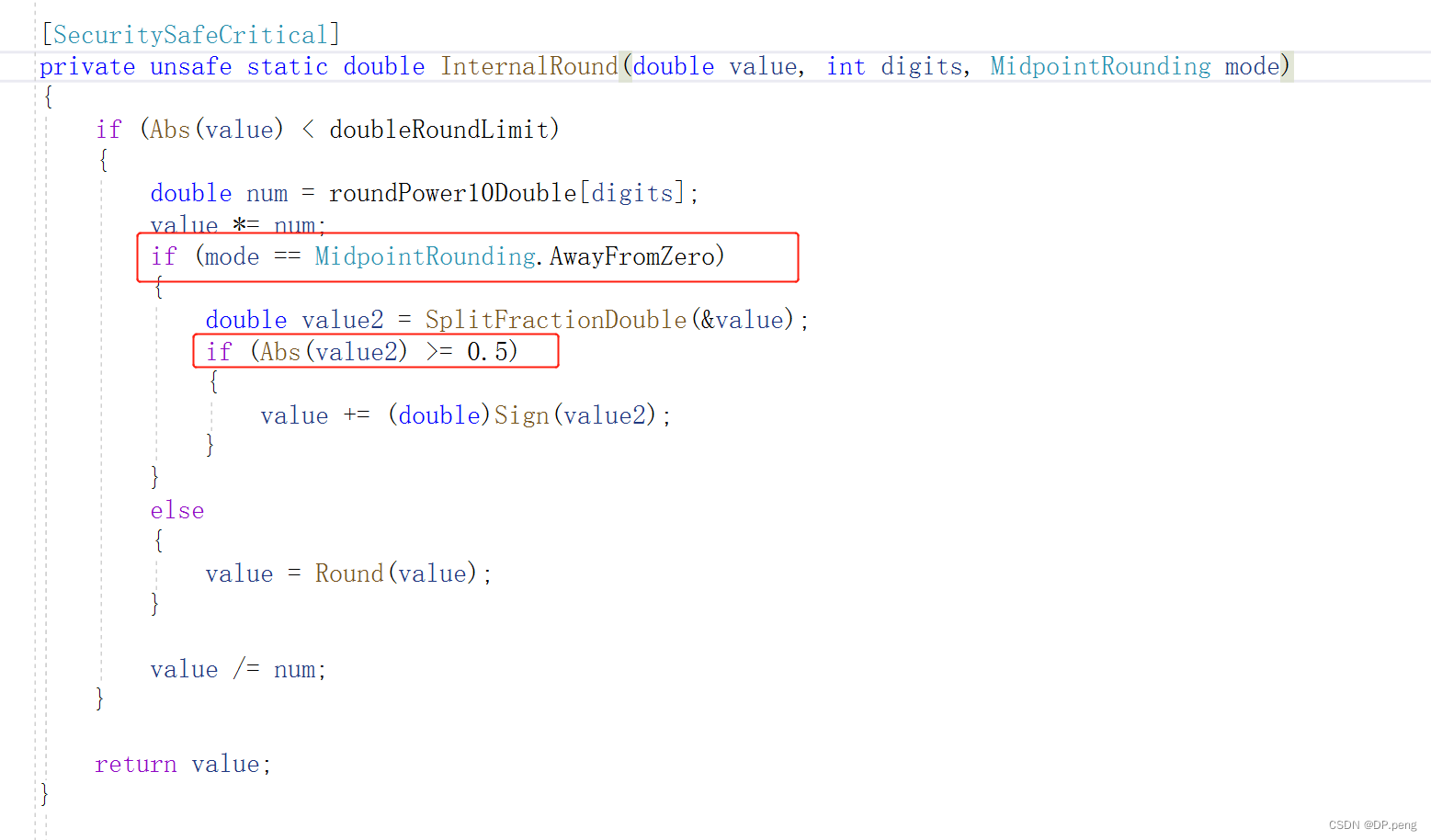 【C# 避坑】Math.Round的四舍五入问题_c# math.round函数为什么有的时候5不会进-CSDN博客