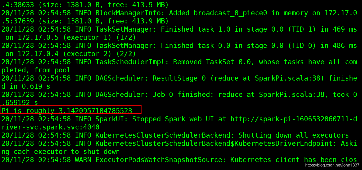 minikube运行sparkPi_minikube部署spark-CSDN博客