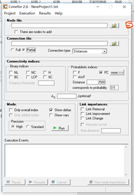 confer安装与连接度的计算_conefor-CSDN博客