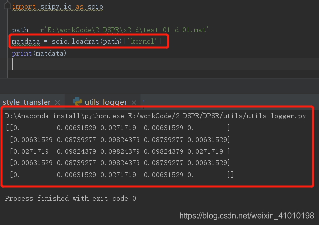 Python读取 Mat 文件（matlab文件）python读取mat文件 Csdn博客