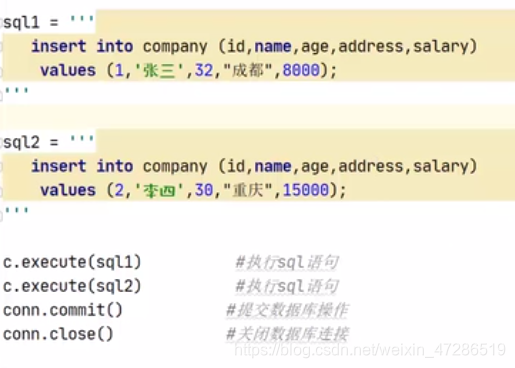 python--SQLite3_# 引入模块 import sqlite3 # 打开或创建数据库文件 conn = sqlite3.-CSDN博客