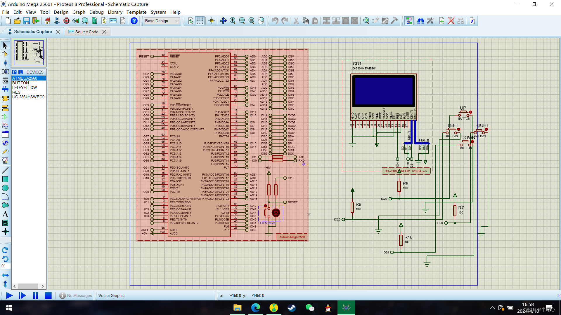 基于Arduino Mega 2560 和 STM32F103R6 在SSD1306上实现贪吃蛇_以stm32f103r6为基准的贪吃蛇代码及电路-CSDN博客