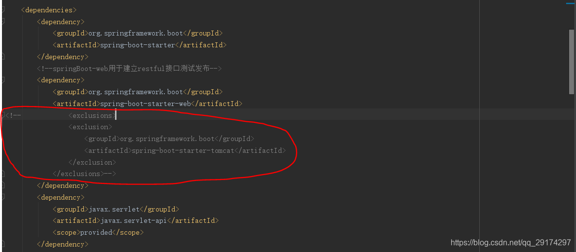 Unable to start ServletWebServerApplicationContext due to missing ServletWebServerFactory bean问题 ...
