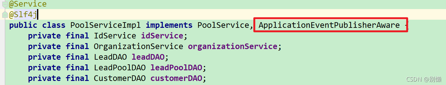 ApplicationEventPublisher的简单使用_applicationeventpublisher 消费-CSDN博客