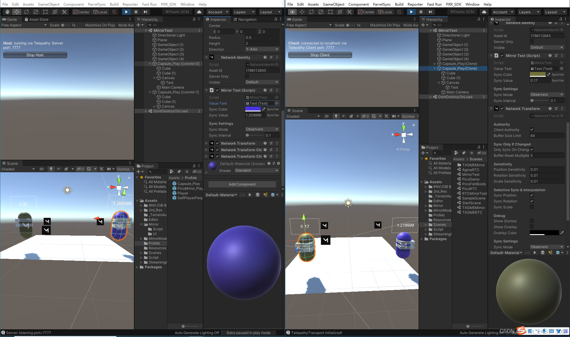 Unity-Mirror笔记：SyncVars 同步变量标签_unity mirror syncvar-CSDN博客
