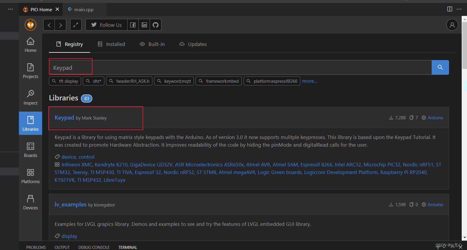 Arduino使用3x4数字薄膜键盘arduino薄膜键盘数据输入 Csdn博客