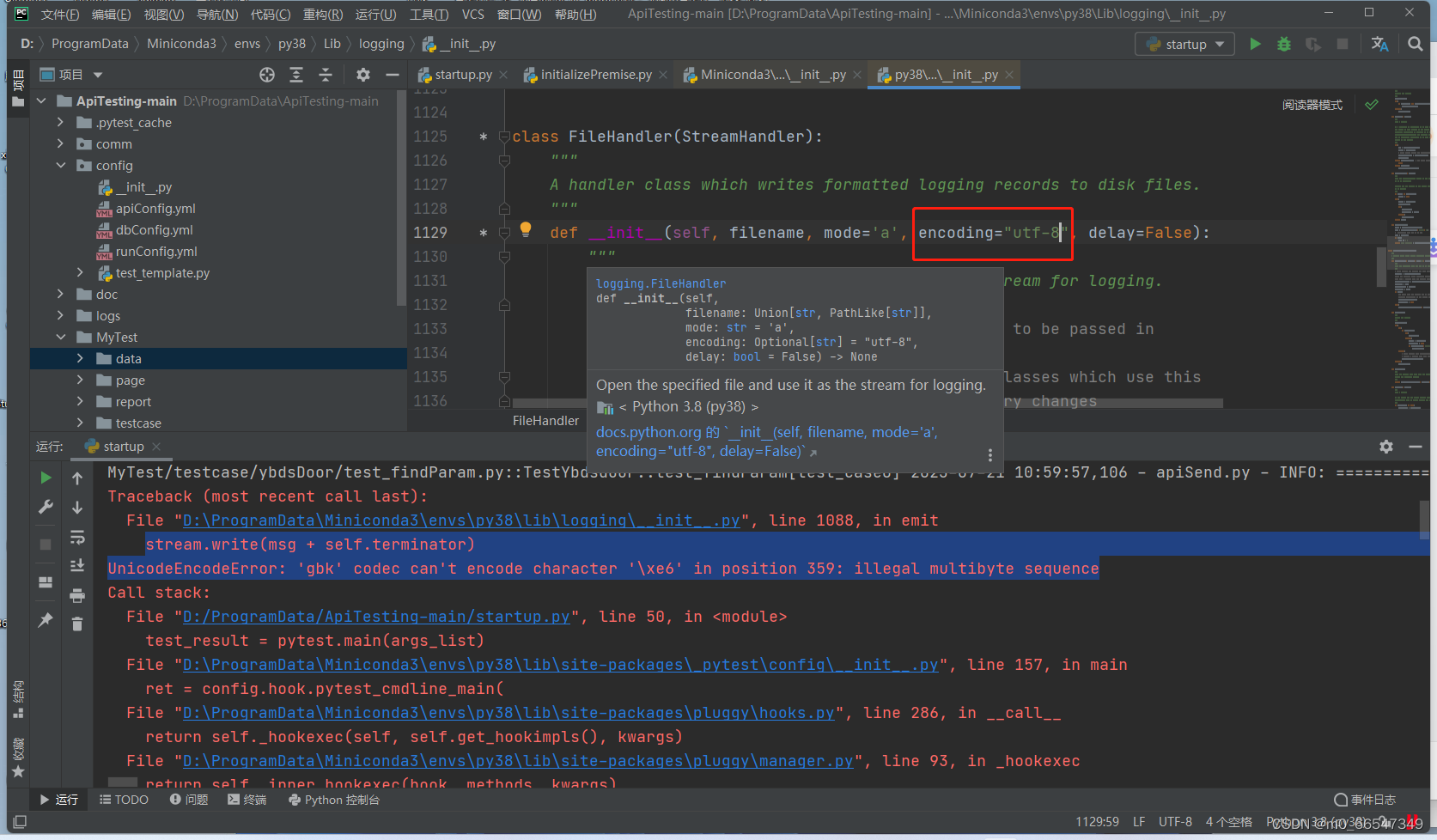 解决PythonUnicodeEncodeError:gbkcodeccantencodecharacter-CSDN博客