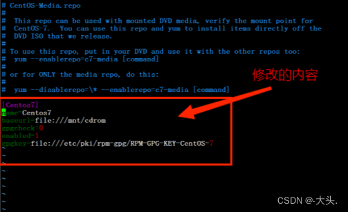 centos7配置本地yum源_centos7 配置yum源 csdn-CSDN博客