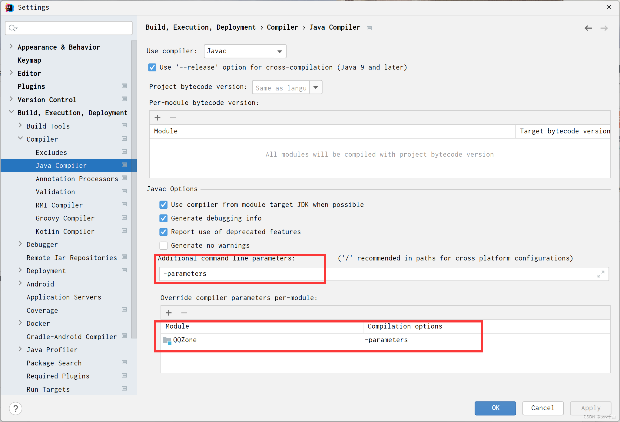 通过反射获取 方法中的参数时，获取的参数名为 arg0,arg1的解决方法_idea反射参数arg0 arg1-CSDN博客